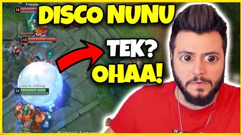 Full Ap Nunu Support Oynadım Takım Beni Disco Nunu Sandı Ama 1v9 Attım