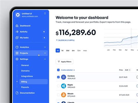 Sidebar Navigation — Untitled Ui Sidebar Design Web Design Sidebar