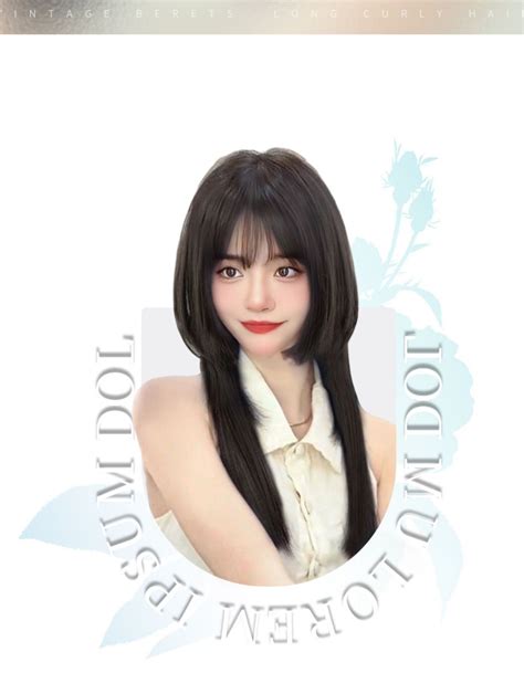 画蔻假发女长发全头套式自然仿真发全真人发短发公主切水母头假发 阿里巴巴