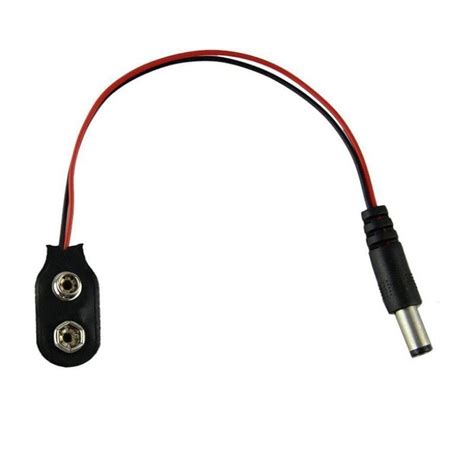 9V Battery Connector To DC Jack Arduino