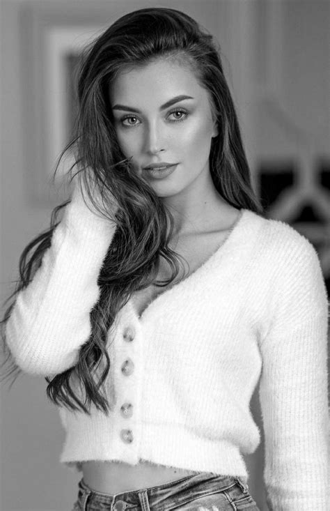 Beauty Photography Lingerie Portrait Black N White Headshot