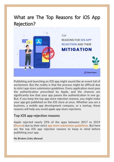 Ppt What Are The Top Reasons For Ios App Rejection Powerpoint Presentation Id11752194