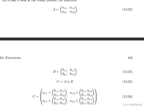 Tensors And Tensor Arithmeticsecond。order Tensot Csdn博客
