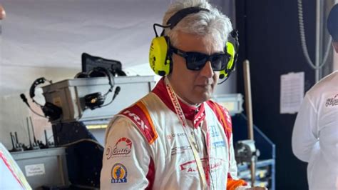 Ajith Kumar Takes Difficult Decision Of Withdrawing From Car Race After Crash