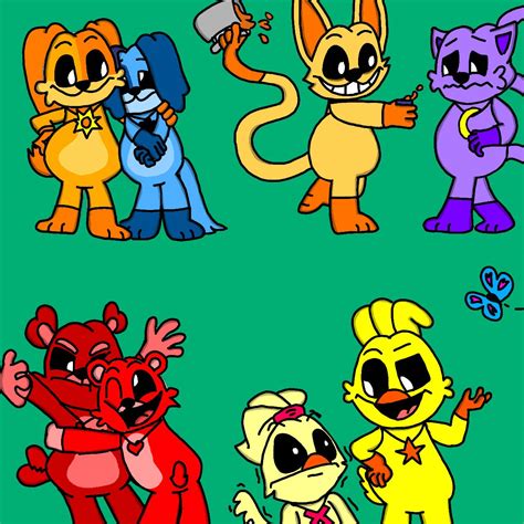 Smiling Critter X Frowning Critter By Zembopny456 On Deviantart