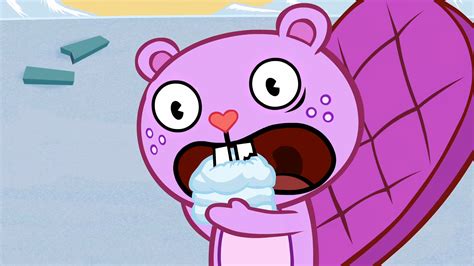 Image Htf Moments Toothy And Cuddles Death Tv S01 E061 2png Happy Tree Friends Wiki