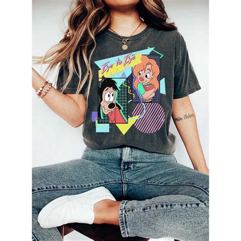 Disney A Goofy Movie Max And Roxanne Eye To Eye Forever T Shir Inspire
