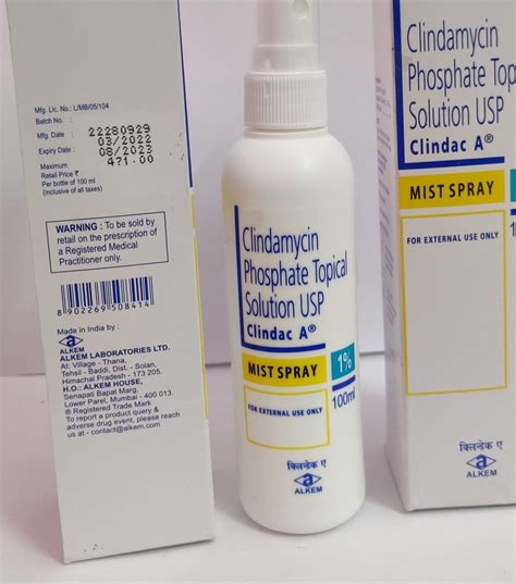 Clindamycin Phosphate Topical Solution Usp 100 Ml At ₹ 471 Piece In Nagpur