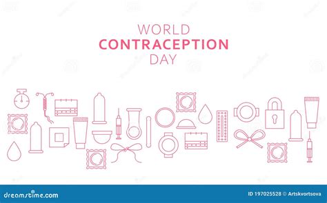 World Contraception Day September 26th Birth Control Symbol