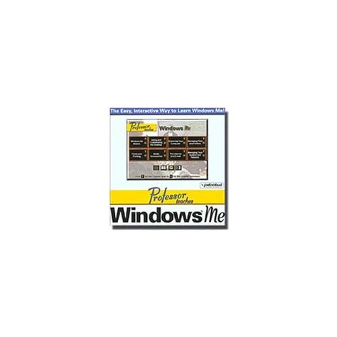 Professor Teaches Windows Me And Internet Explorer 55 Software