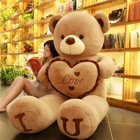 Large Bear Teddy Bear Giant Teddy Bears Big Soft Plush Toys 80cm100cm