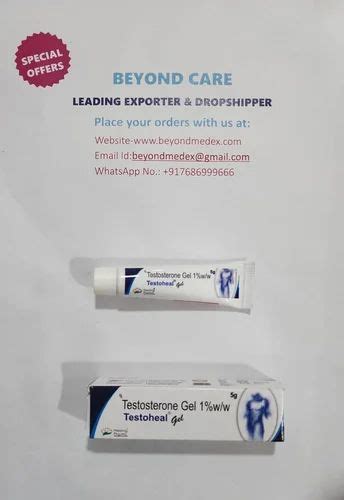 Testosterone Testoheal Gel Packaging Size 1 1 Packaging Type Tube