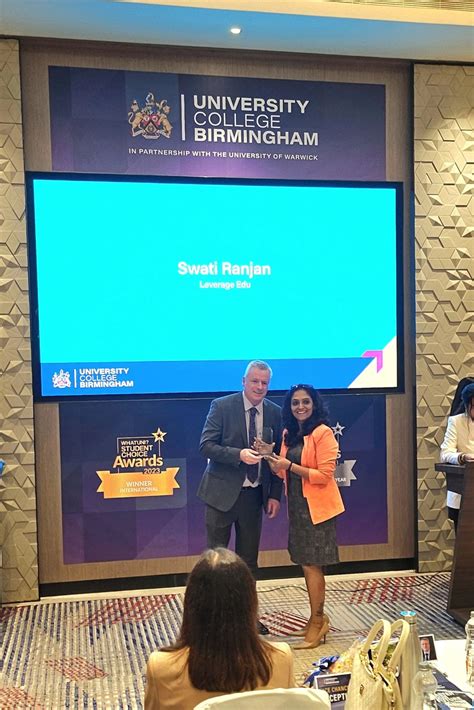 Swati Ranjan On Linkedin It Was Great To Attend The University College Birminghams
