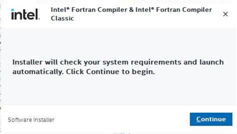 Solved Re Reintel Fortran Compiler Installation Starts With An Empty