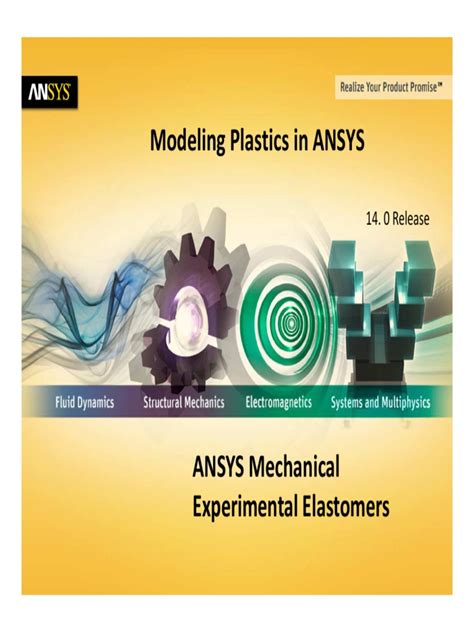 Modeling Plastics In Ansys Compatibility Mode Pdf Pdf Plasticity