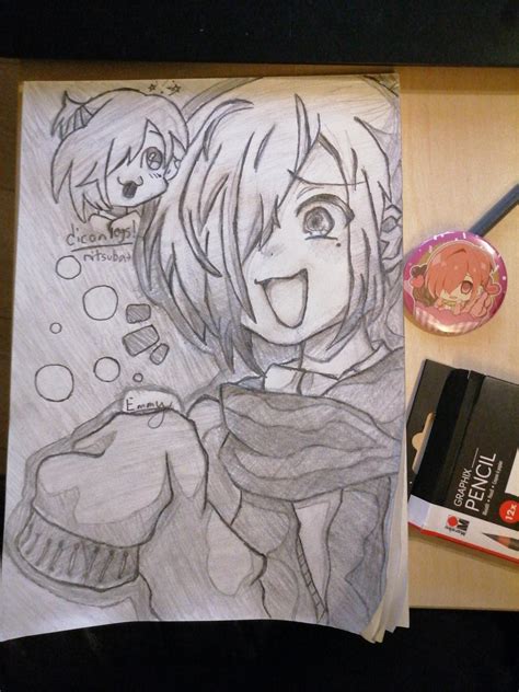 Mitsuba Drawing By Emmykemmy On Deviantart