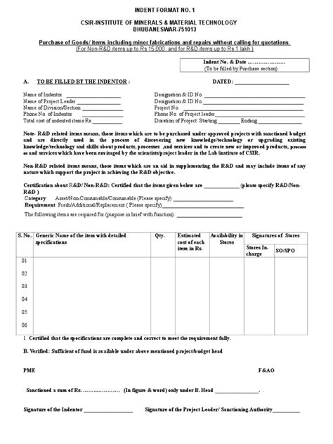 Indent Formats 2014 Specification Technical Standard Government
