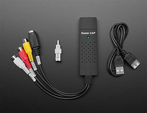 NEW PRODUCT RCA NTSC Or PAL Or S Video Input To USB Capture Adapter Adafruit Industries