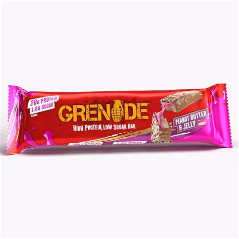 Grenade Carb Killa High Protein And Low Carb Bar 12 X 60 G Peanut
