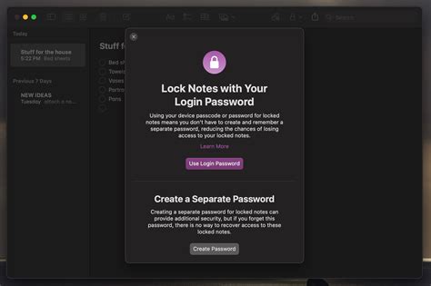 How To Lock Your Notes On A Mac