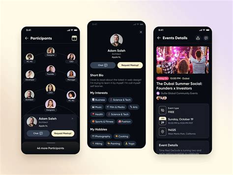 Event Management App Designs Themes Templates And Downloadable Graphic Elements On Dribbble