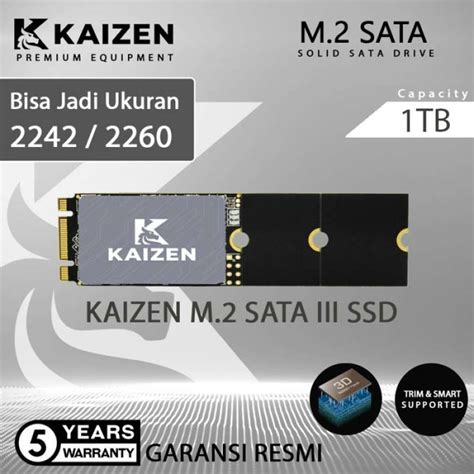 Promo Ssd M2 Sata 1tb 2242 M2 Sata M2sata Kyo Kaizen Garansi 5