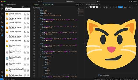 SVG Icons VS Code Editor Plugin Iconbuddy