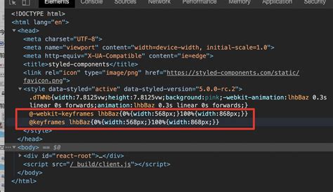 stylis plugin not working for keyframes since 5 0 0 rc3 2936 · issue