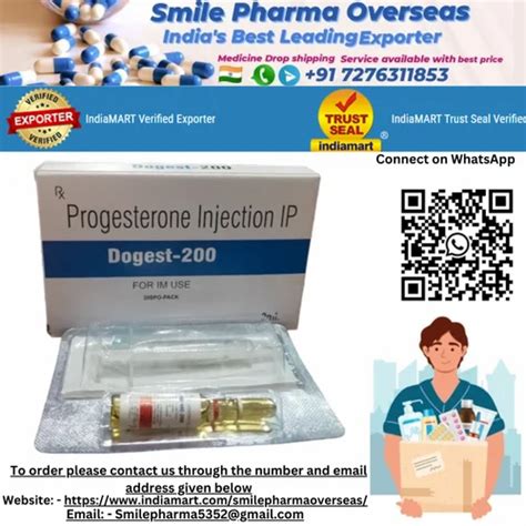 Progesterone Mg Injection Mg Ml Packaging Size Ml At Piece In Nagpur