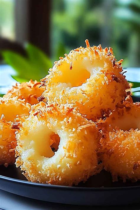 Golden Coconut Pineapple Rings Easy Recipe Books
