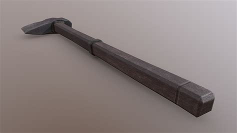 Axe Obsidian 3d Model Turbosquid 2072929