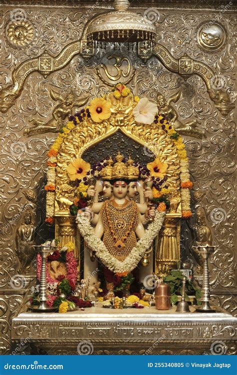 2 September 2022 Pune Maharashtra India Das Schrei Datta Mandir Ist