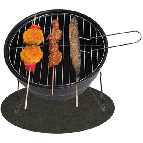 Tapis Sous Le Gril Ignifuge Antiadhésif Absorbant Protecteur