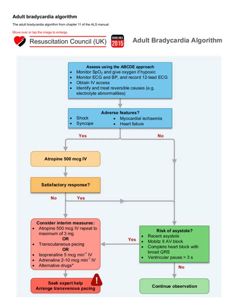 Adult Bradycardia Algorithm Als Guideline