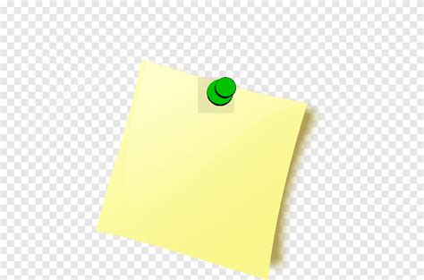 Скрепка Post-it Note Канцелярская кнопка, прикрепленная записка ...