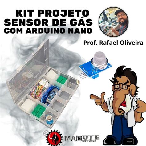 Comprar Online Kit Projeto Sensor De Gás Prof Rafael Oliveira
