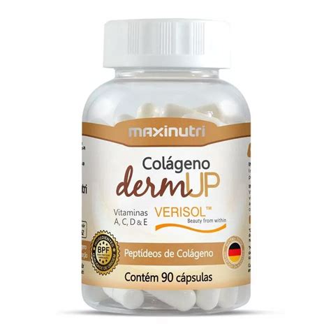 Maxinutri Colágeno Verisol Dermup 650mg 90 Capsulas Farmasesi
