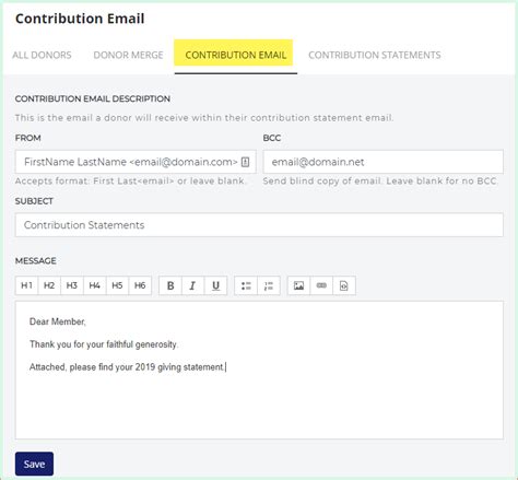 Psg Donors Contribution Statements How To Generate Donors Online