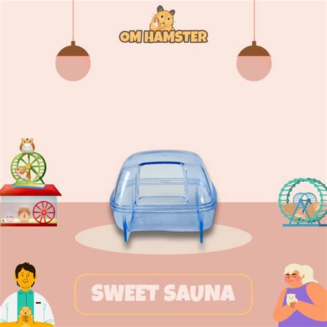 Jual Tempat Mandi Hamster Sweet Sauna Shopee Indonesia