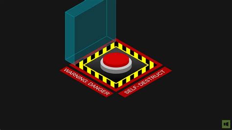 Self Destruct Button Using Html And Css