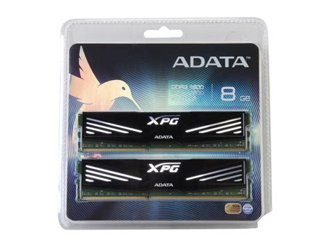 XPG V1 0 8GB 2 X 4GB DDR3 1600 PC3 12800 Desktop Memory Model