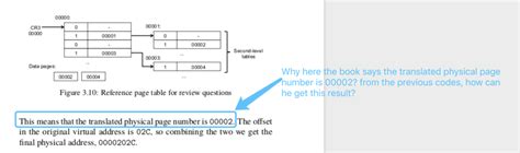 architecture question on a 2 level page table operation stack overflow