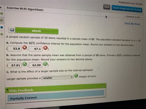 Solved Assignment Score 6500 S Exercise 0803 Algorithmic