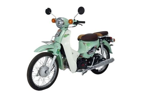 Xe Máy 50cc Motor Thai Cub 86 Phanh Cơ Vành Nan