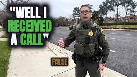 Cop Caught Lying About Receiving A Call Over Camera Youtube
