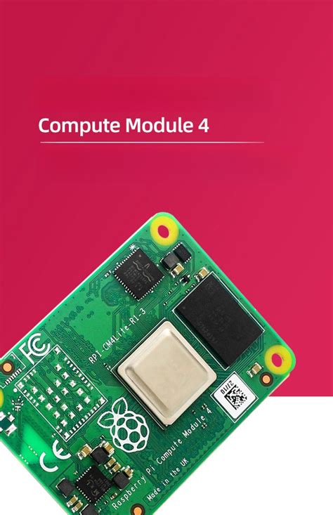 Микрокомпьютер Raspberry Pi Computer Module 4 купить по низким ценам