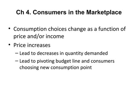 Price Consumption Curve Ppt