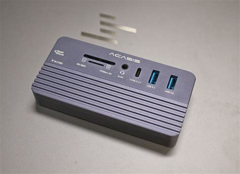 带 Ssd 外壳的 Acasis Usb C 集线器评测