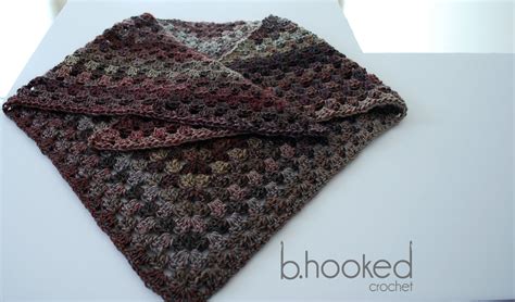 How To Crochet A Granny Triangle Shawl Free Video Tutorial
