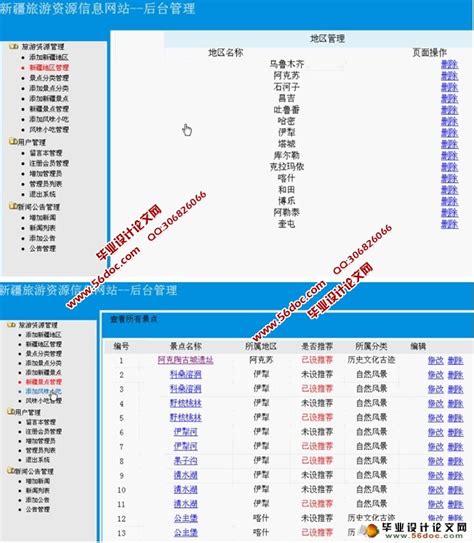 旅游资源信息网站的设计与实现phpmysql含录像php56设计资料网 旅游资源信息网站的设计与实现phpmysql含录像php56设计资料网